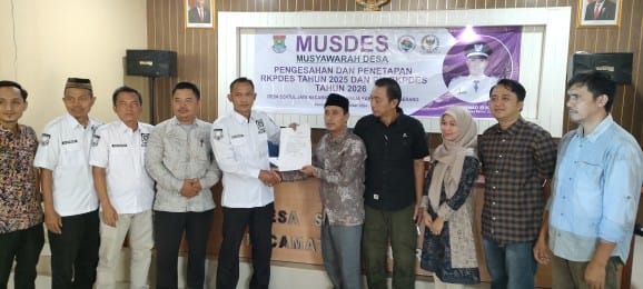 Musdes Pengesahan dan Penetapan RKPDes 2025 dan DU-RKPDes 2026 Desa ...