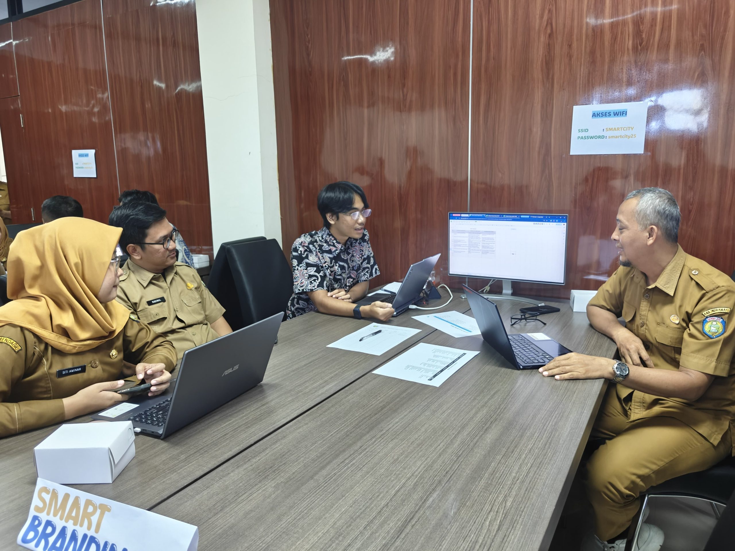 Diskominfo Indramayu Laksanakan Kegiatan Desk dan Validasi Penyusunan Masterplan Smart City 2025 ...